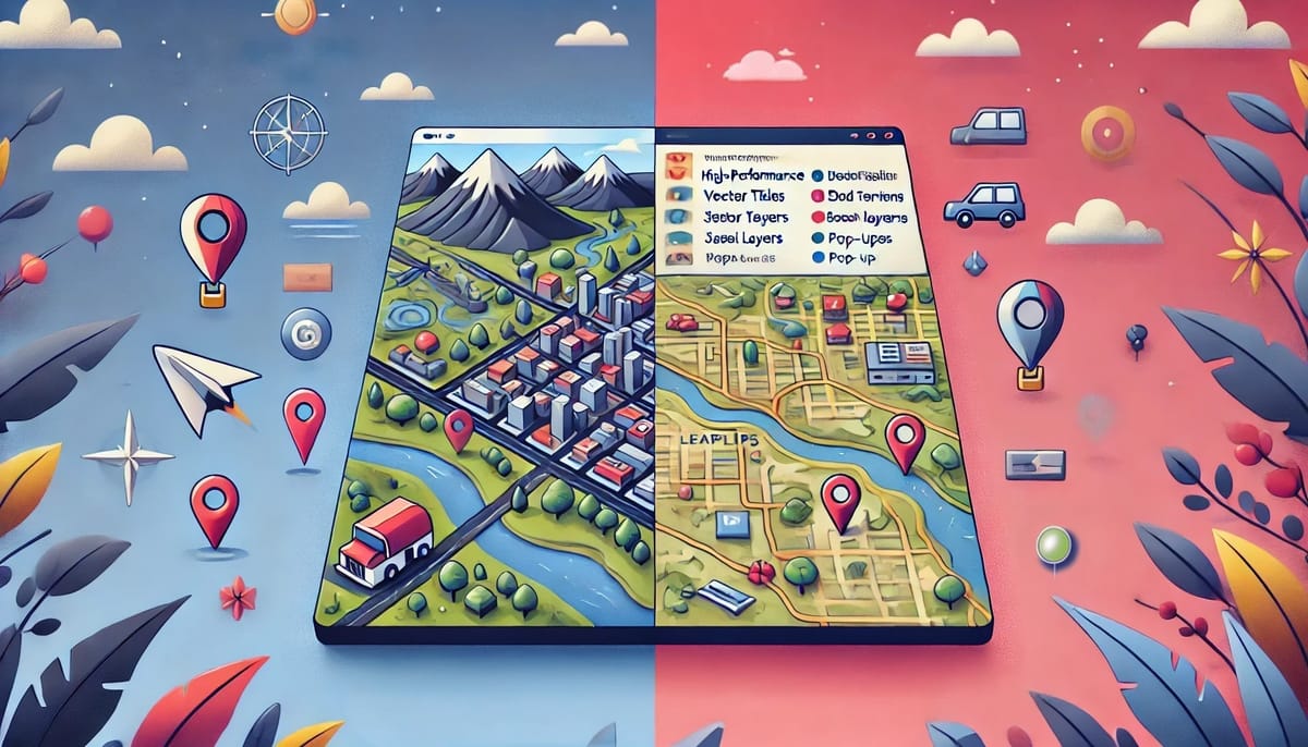 MapLibre GL JS vs. Leaflet: Choosing the right tool for your ...