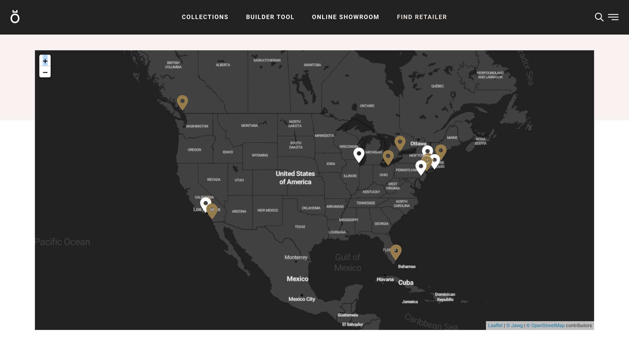 Showcase of international interactive maps
